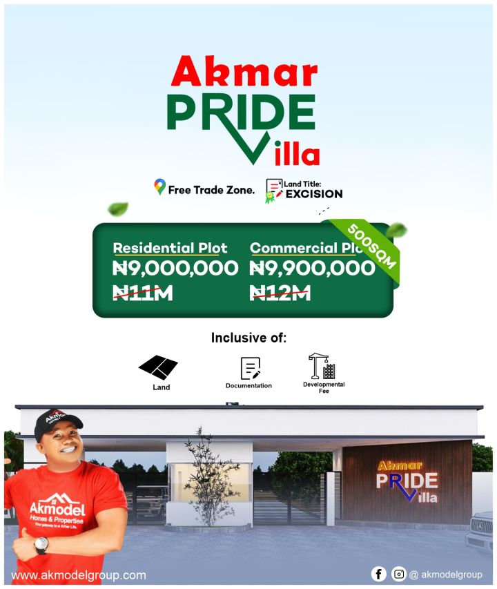 AKMAR PRIDE VILLA | akmodel homes and properties