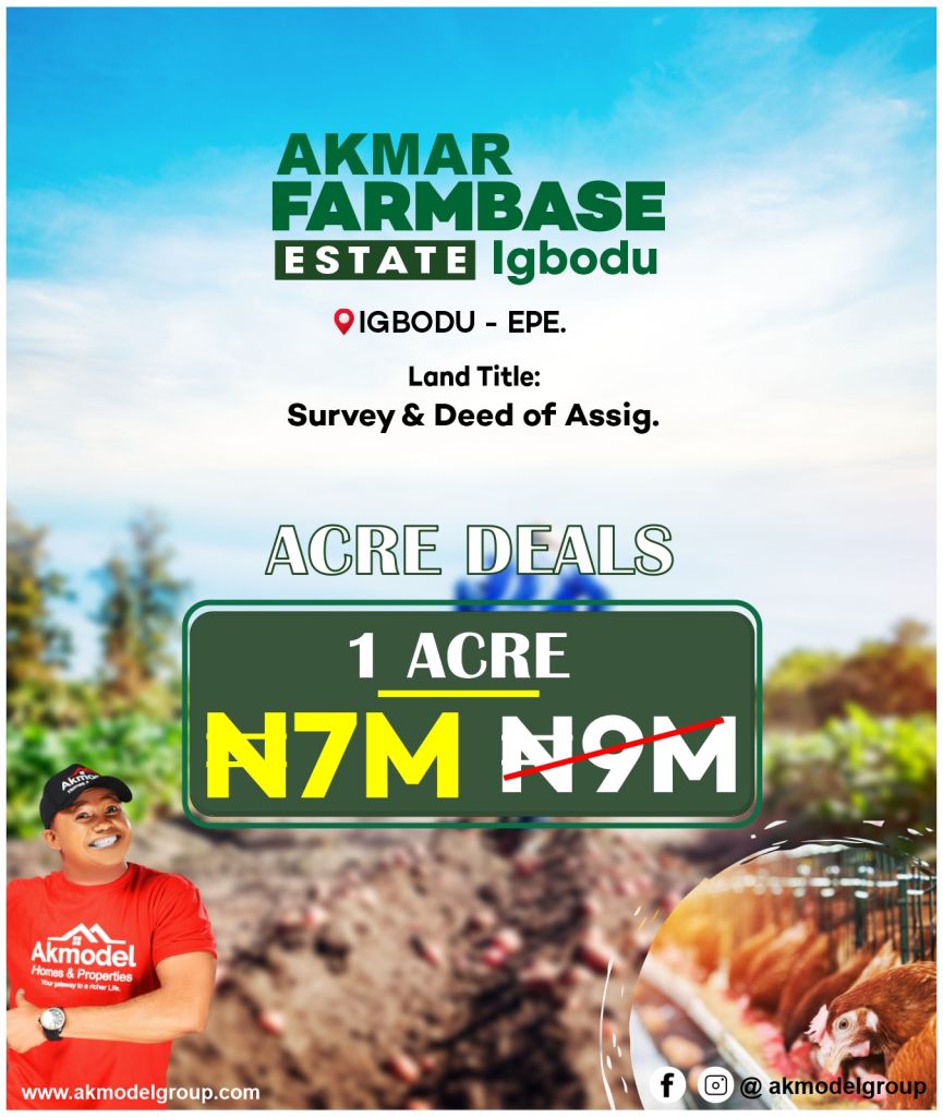 AKMAR FARMBASE, IGBODU EPE, LAGOS STATE | akmodel homes and properties